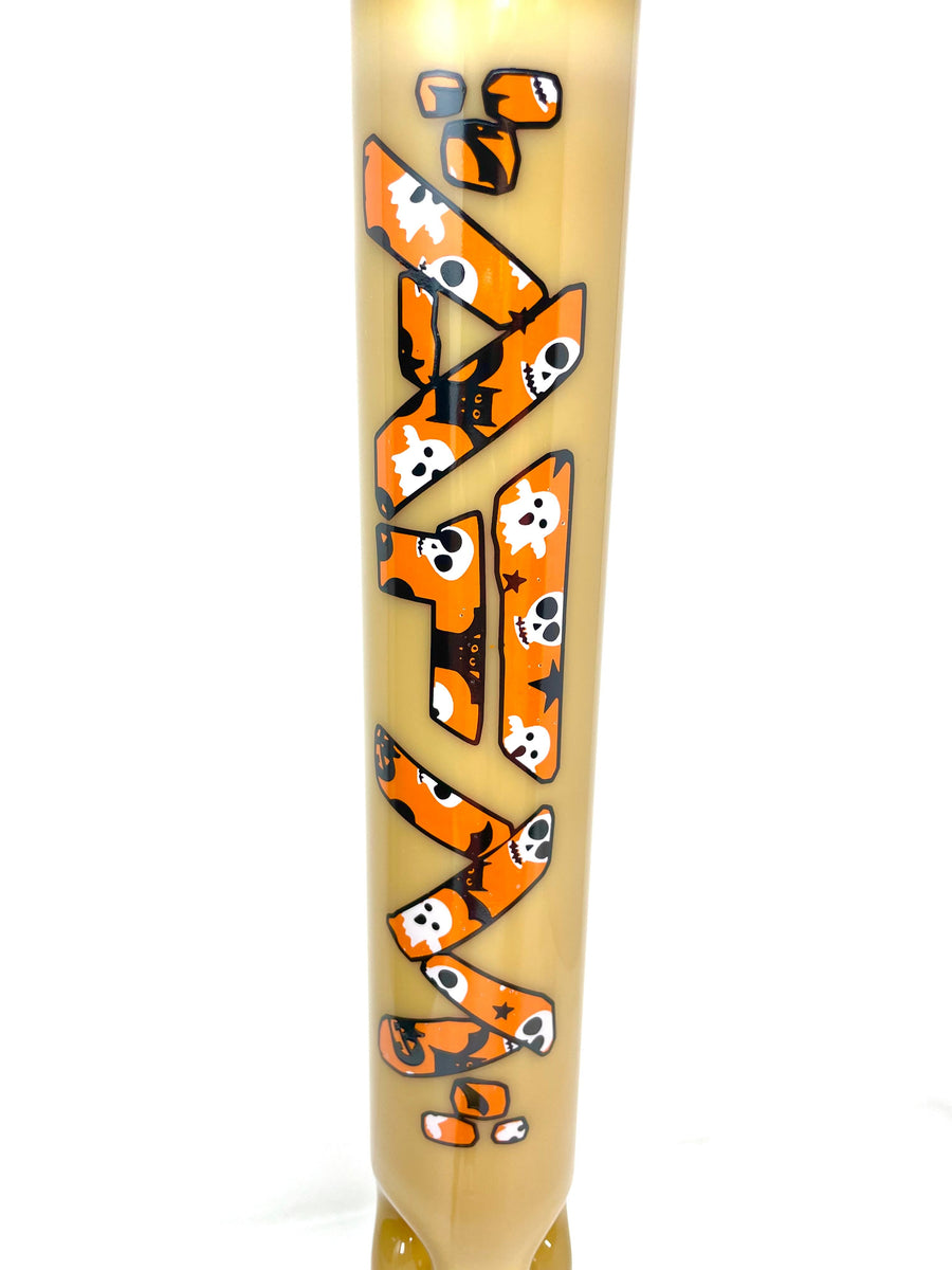 18" AFM Spooky Halloween Glass Beaker Bong Bundle - Lux Vapes